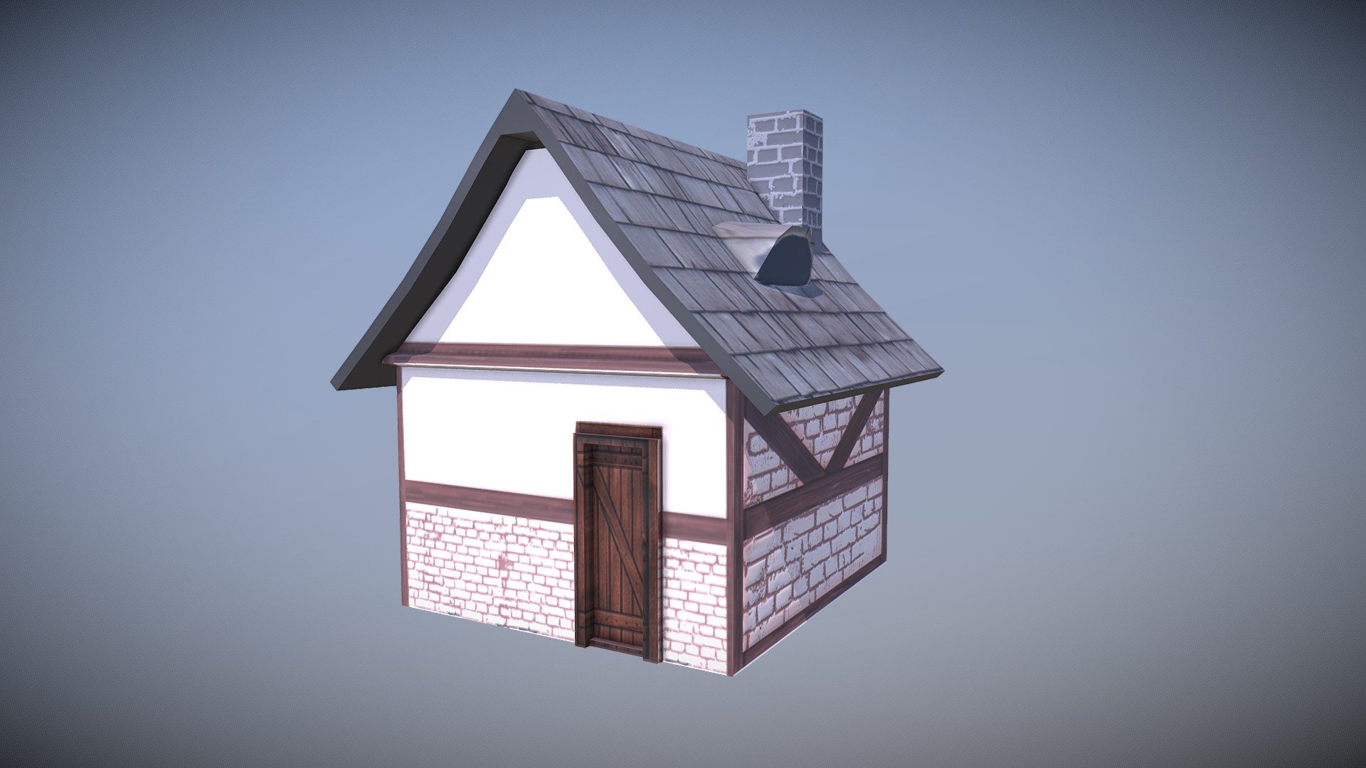 Small Low Poly House - 3D model by cynthiadanielle26 [00ca94d] - Sketchfab