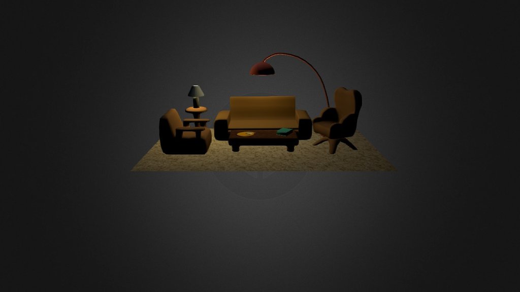 Escena Sala - 3D model by lemiaucatmz [00cb208] - Sketchfab