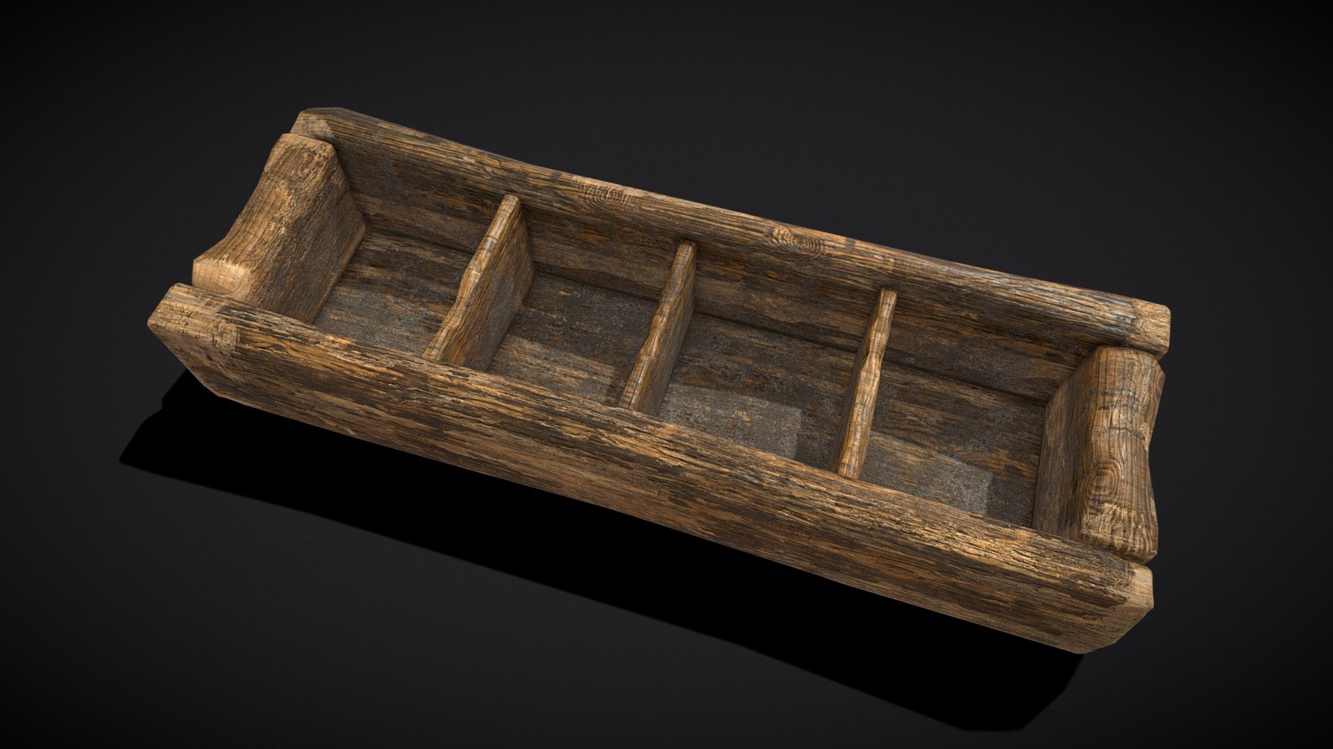 Medieval Wooden Food Separator - Buy Royalty Free 3D model by ...