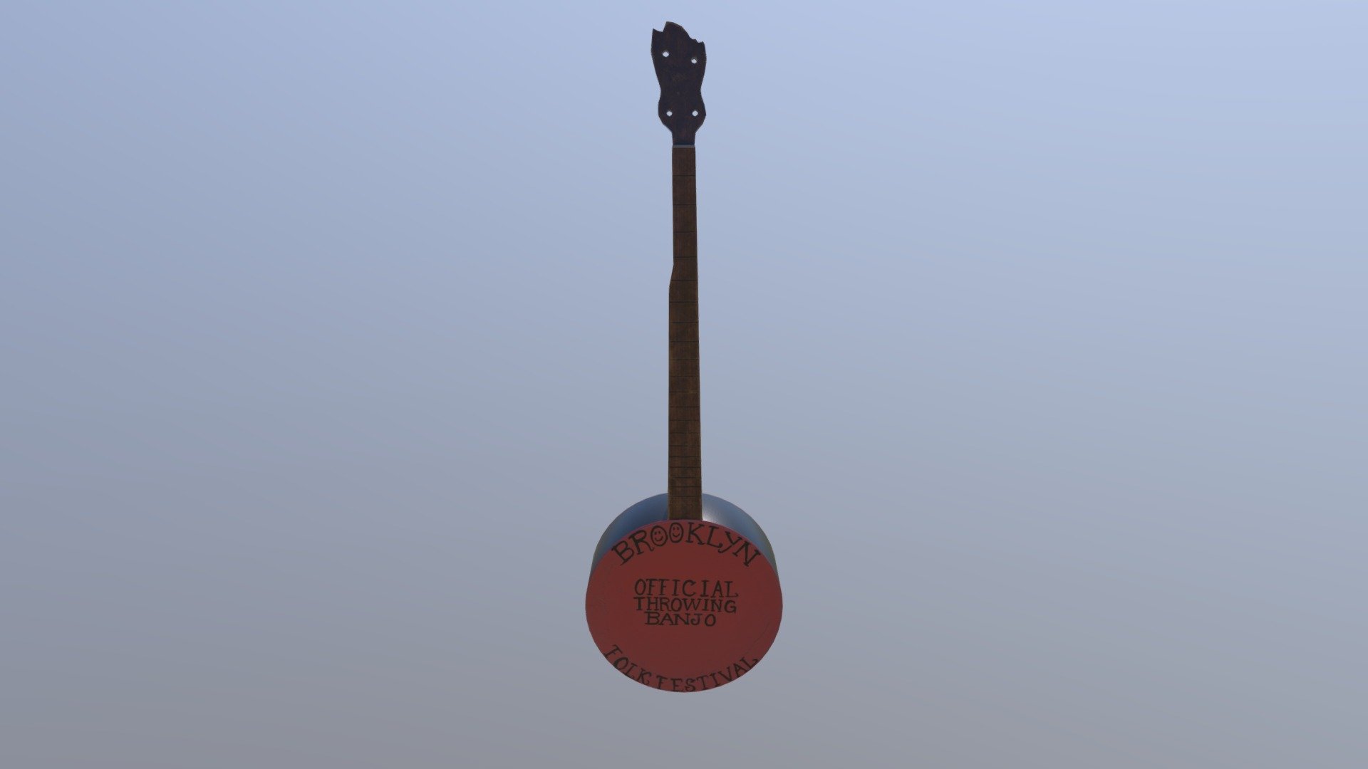 Official Throwing Banjo - 3D model by chaoticformula [00cdb1f] - Sketchfab