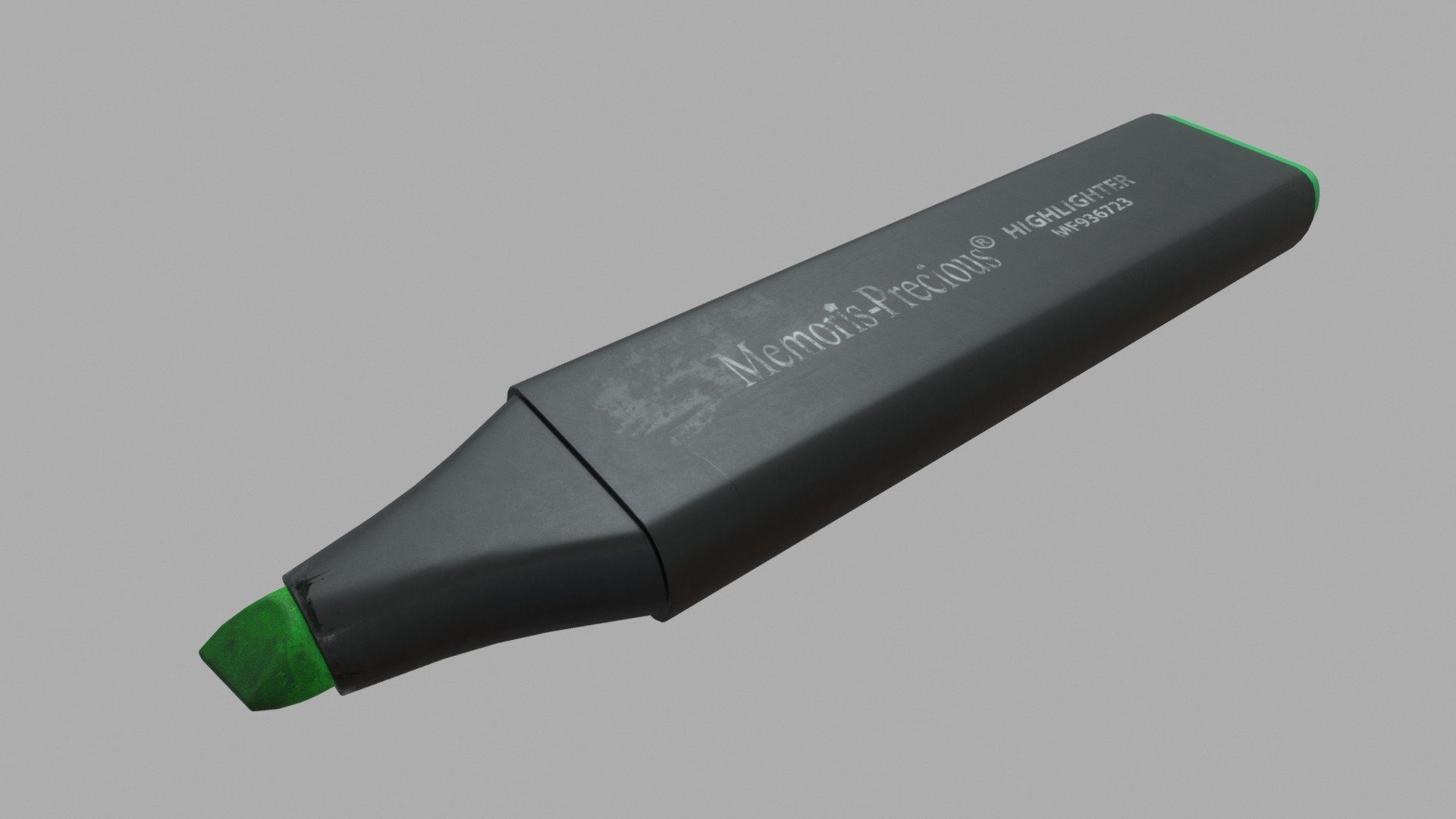 Highlighter Memories-Precious - 3D model by whoisxxl [00cdc4f] - Sketchfab