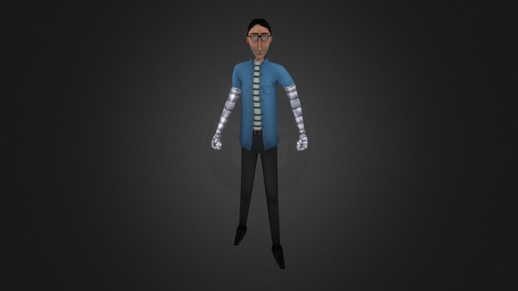 Metal_Elemental Character - 3D model by Sainath Kashikedar (@sainath ...