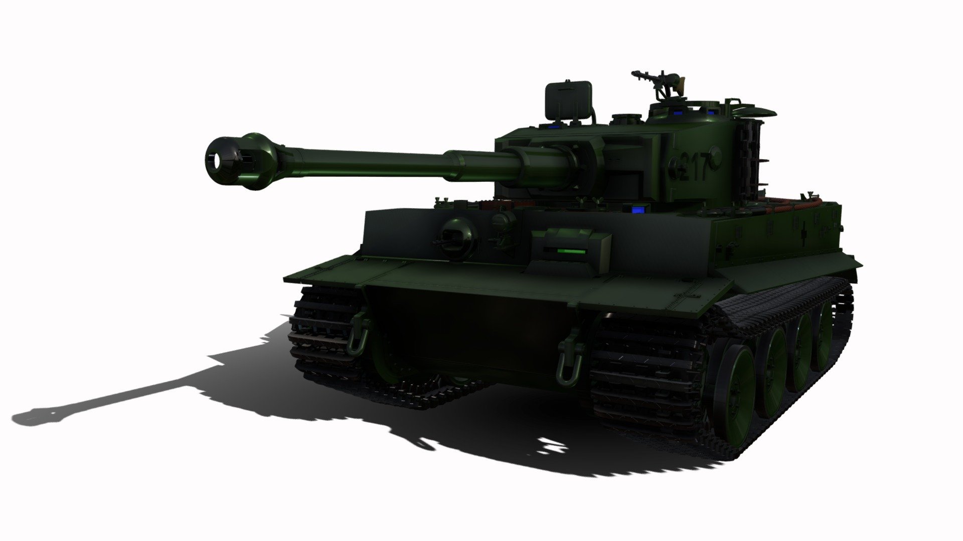 Tiger ll tank - 3D model by LM3D (@lm9241221) [00d0f68] - Sketchfab