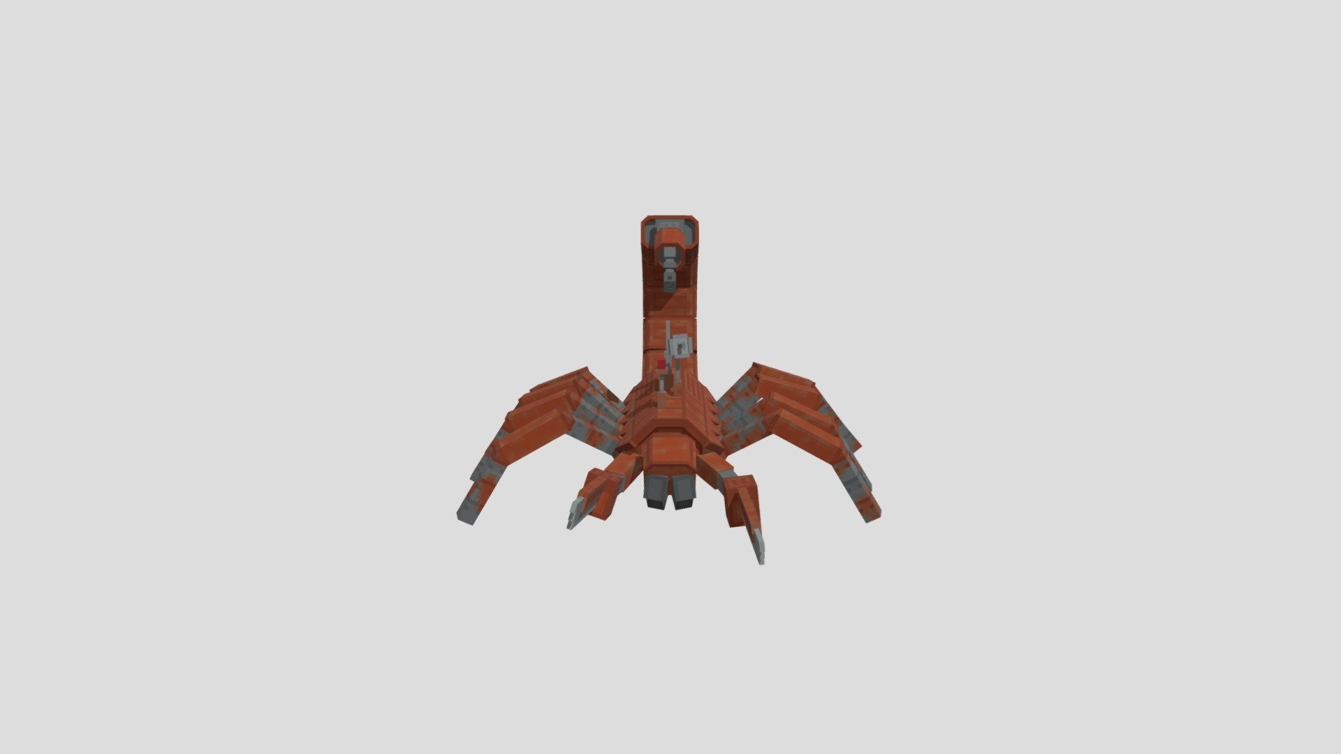 The Rusty Robot Scorpion - 3D model by Moulmau [00d14ac] - Sketchfab