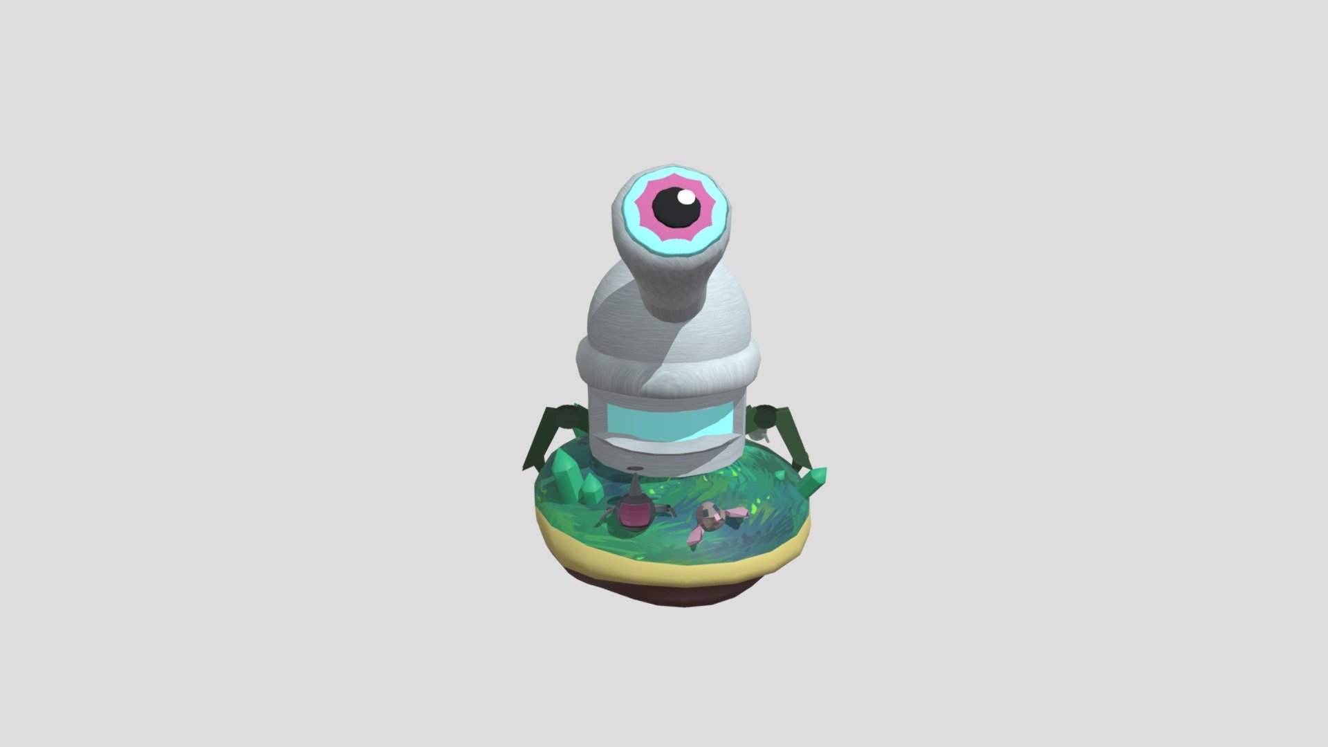 Virus final project - Download Free 3D model by Kongkiat.Kidwijan ...