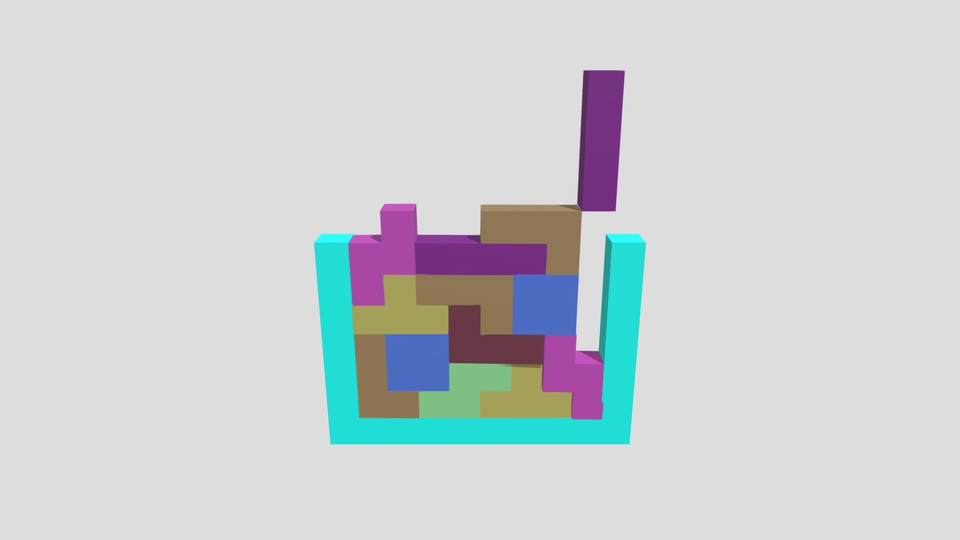 Tetris - Download Free 3D model by dexterity0326 [00d2abd] - Sketchfab