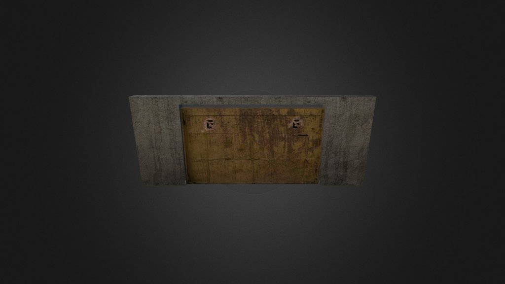 Bunker Door - A 3D model collection by 3D ARMOR (@3D_Armor) - Sketchfab