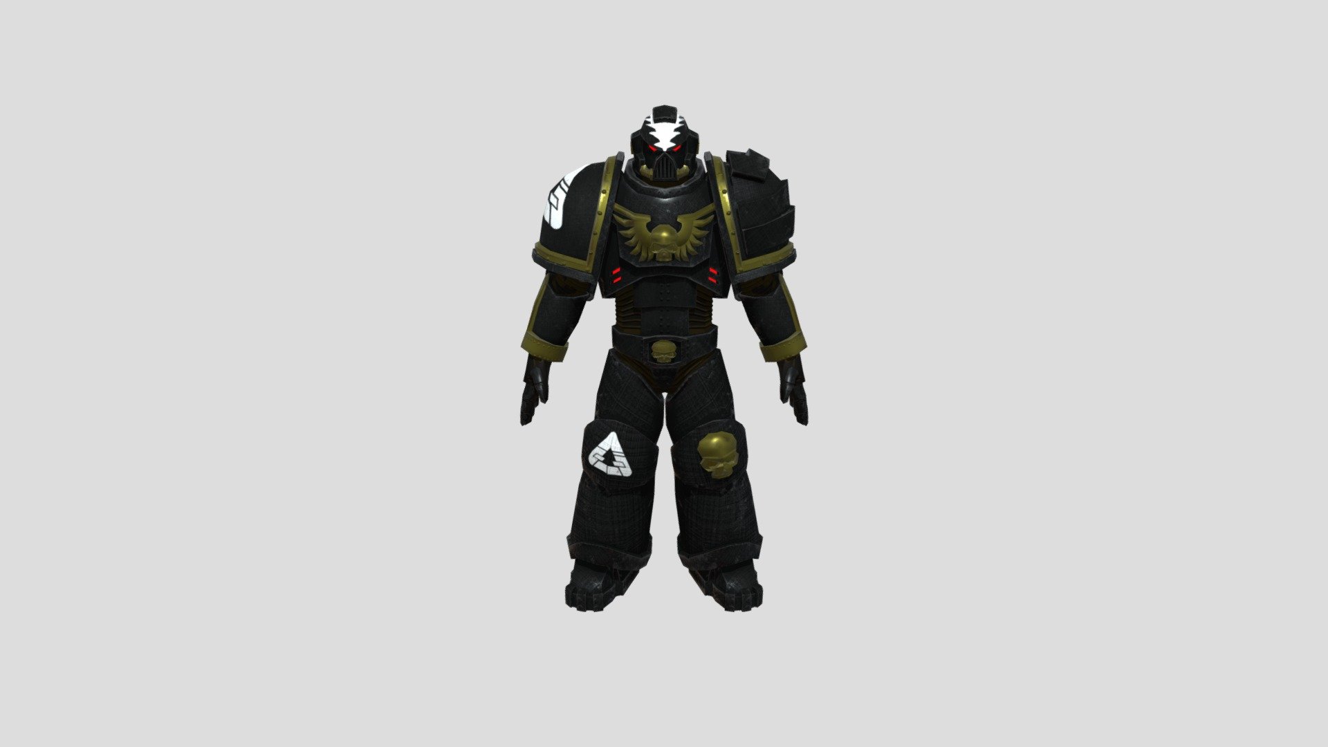 SpaceMarine - 3D model by codyking [00d6cd8] - Sketchfab