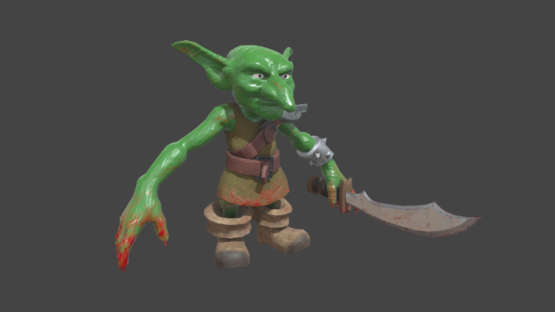 Goblin Texture Test - 3D model by jpratt [00d8e03] - Sketchfab
