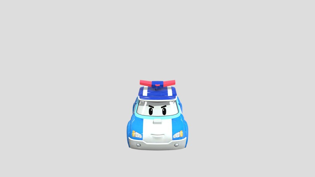 Robocar Poli - A 3D model collection by FRED (@trc13297) - Sketchfab
