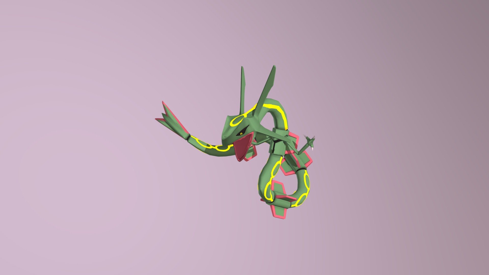 Rayquaza project - 3D model by albertespanyol12 [00d9b36] - Sketchfab