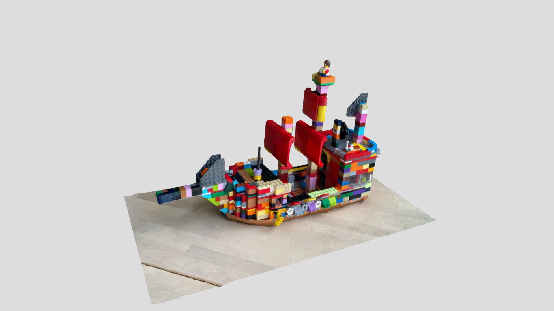 Pirate ship - Isaac - Download Free 3D model by Oscar (@0scartong ...