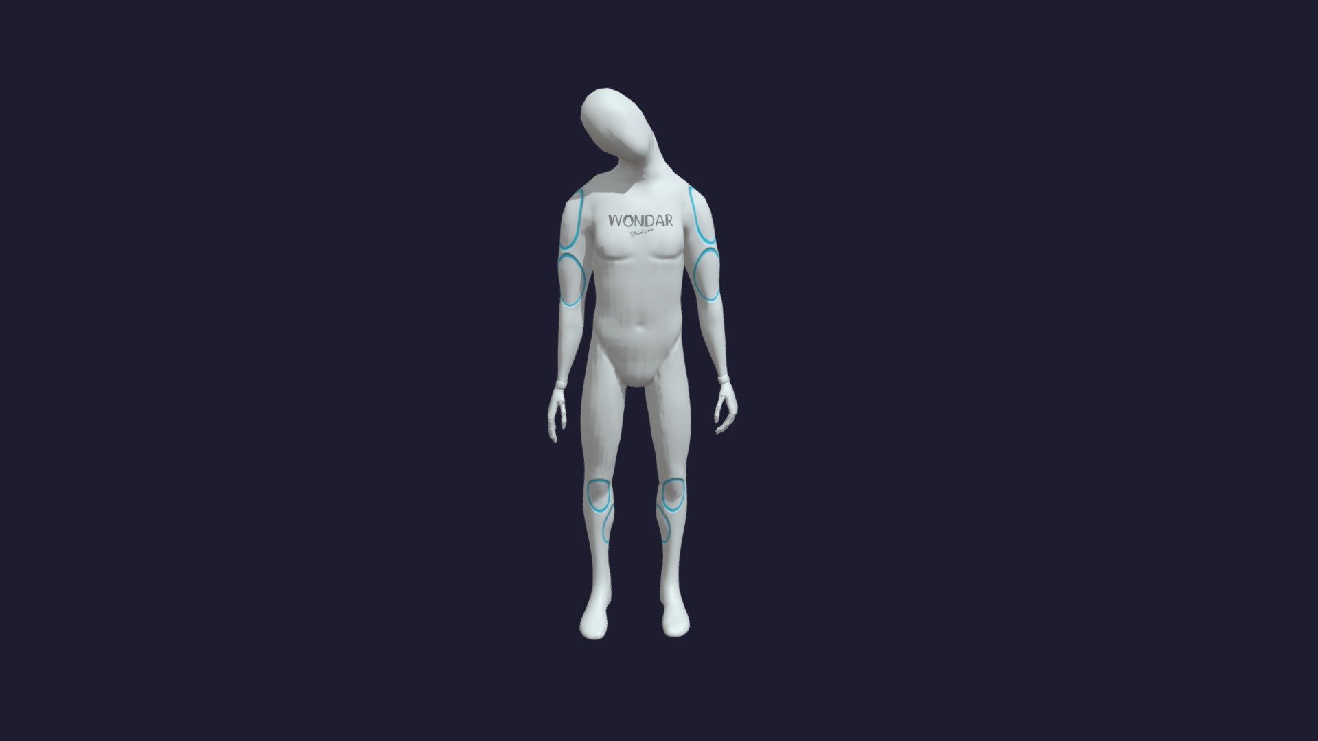 Neck stretching - Buy Royalty Free 3D model by wondarstudios [00da26c ...