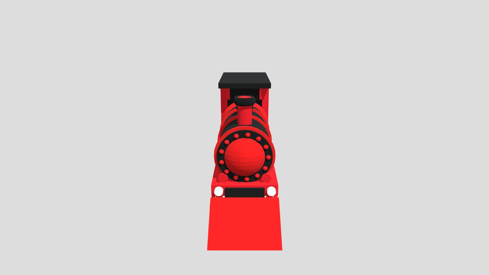 RED OLD TRAIN MODEL - 3D model by bngzd [00da4ab] - Sketchfab