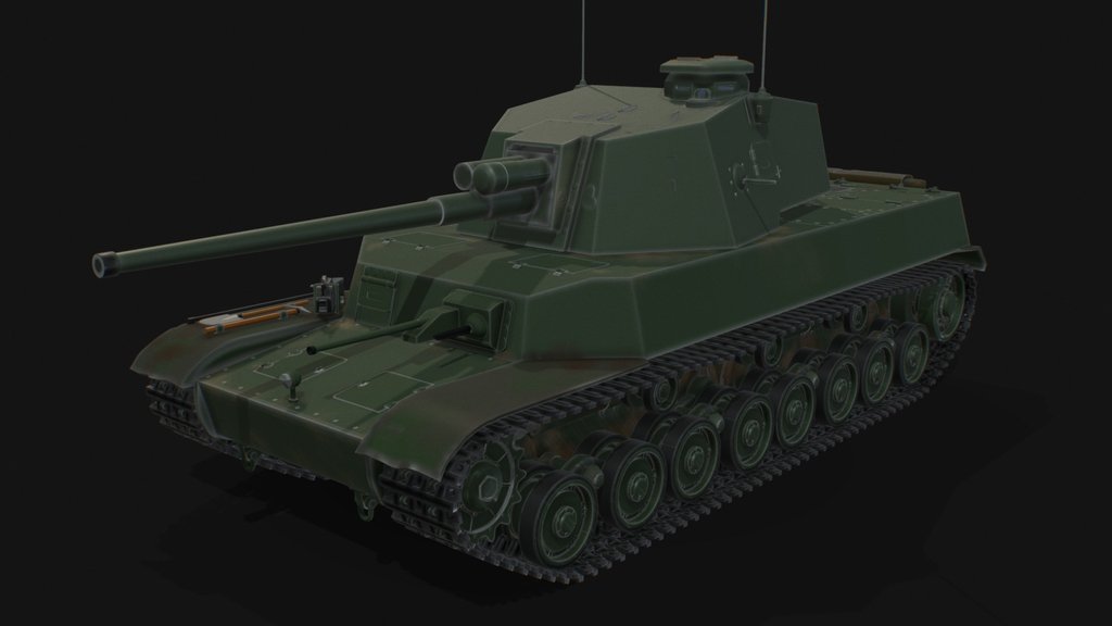 High-poly Tanks - A 3D model collection by Blue3D (@Blueberry12 ...