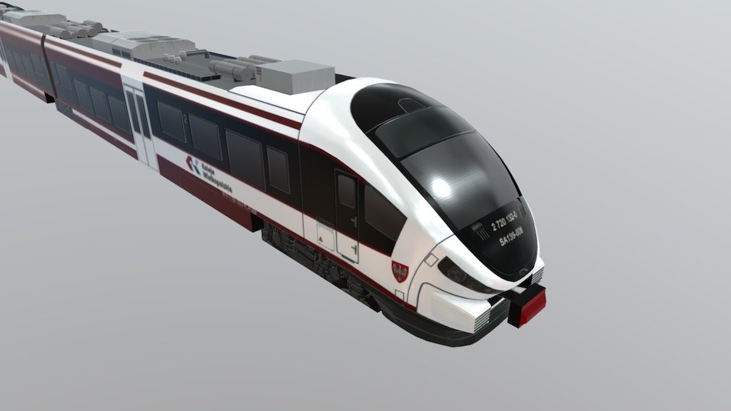 PESA Link: Koleje Wielkopolskie - 3D model by REV0 (@R3V0_76) [00dcbb3 ...