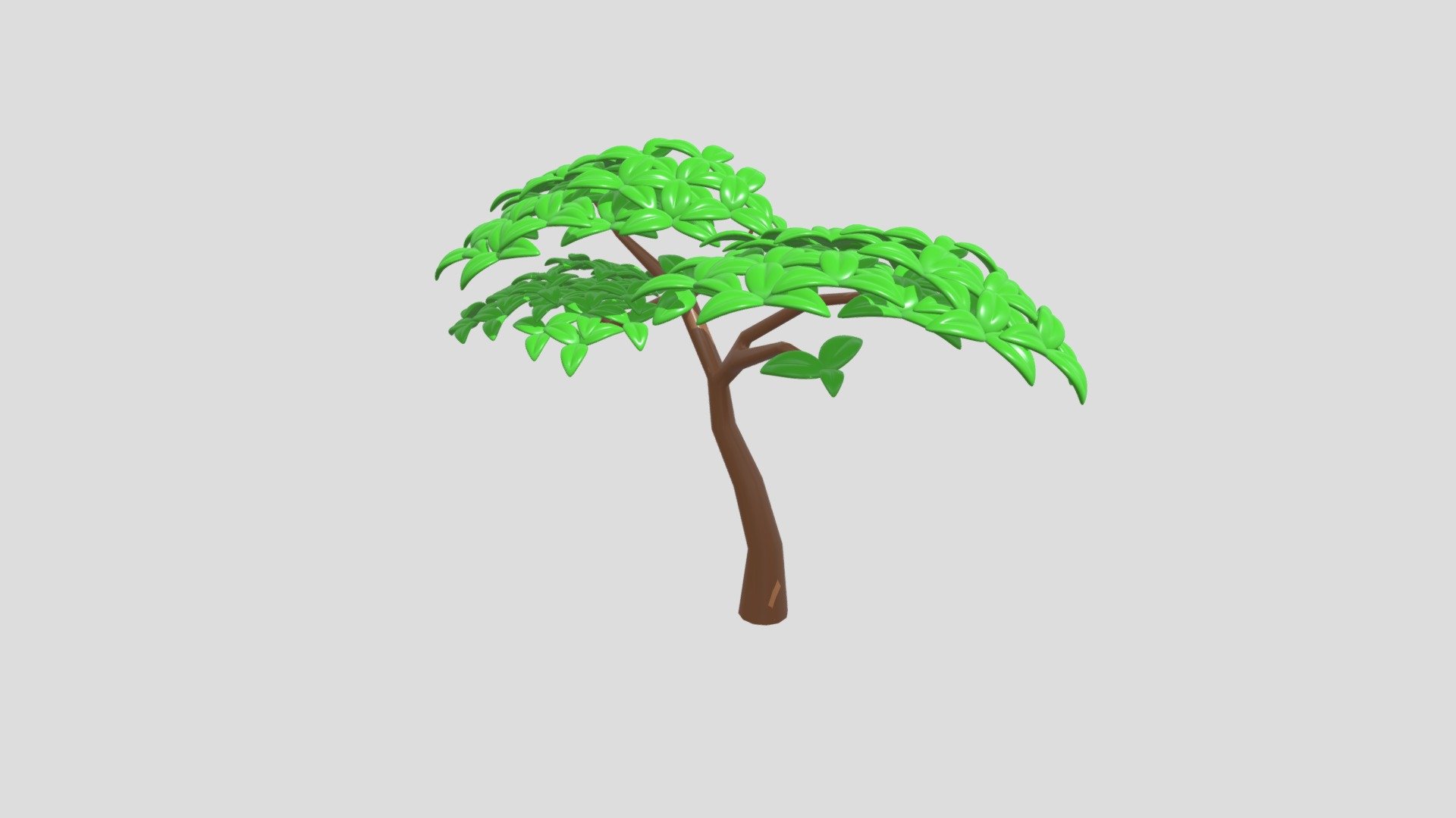 Cartoon tree - Download Free 3D model by Newt (@lucile3) [00dd119 ...