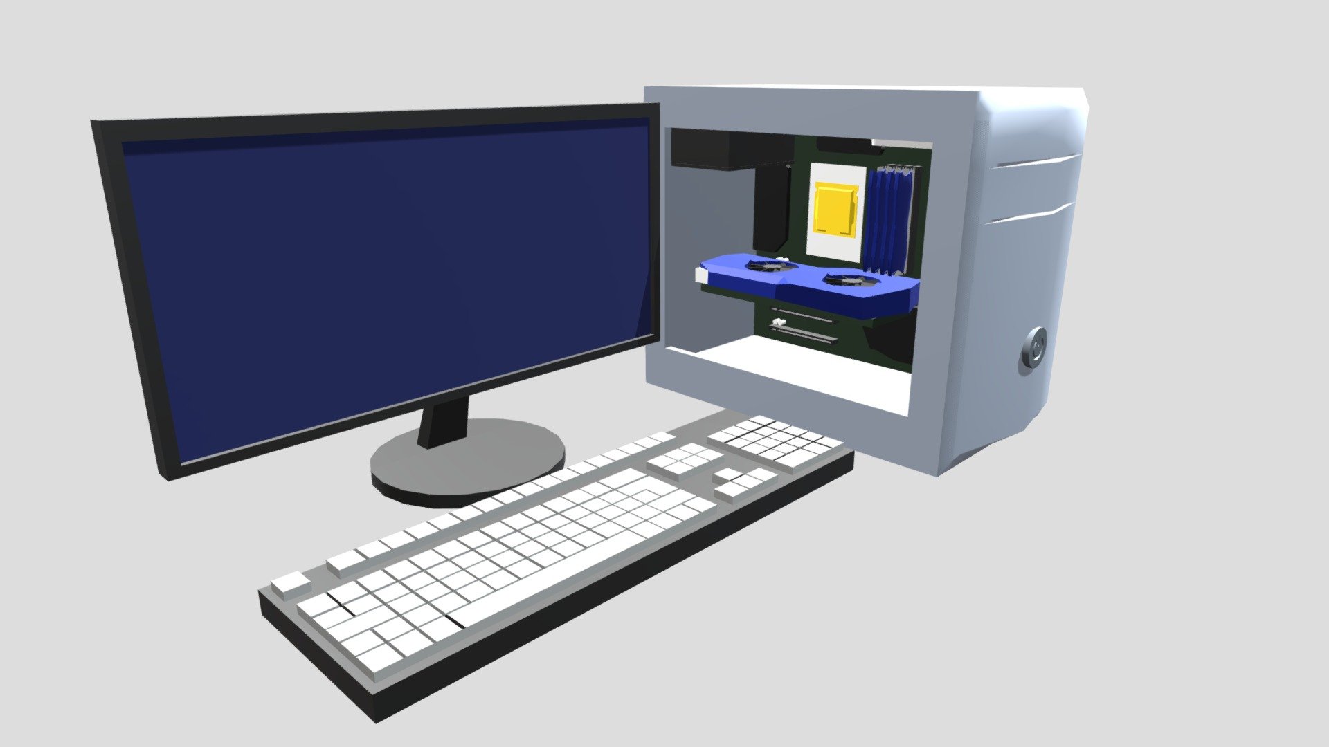 PC Gamer - 3D model by jos123mkl [00de0d4] - Sketchfab