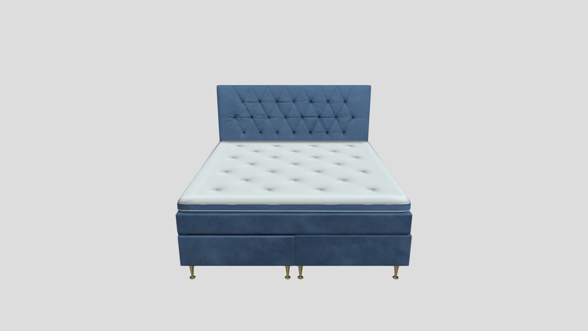 Royal Velvet Complete Bed Package 180x200 - Buy Royalty Free 3D model ...