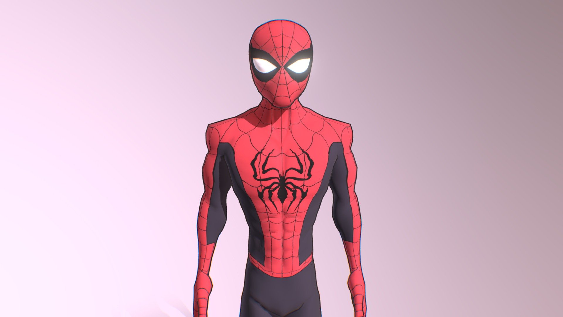 Spider-Man Low Poly (Remake) - 3D model by WackyDemonFire [00dffdf ...