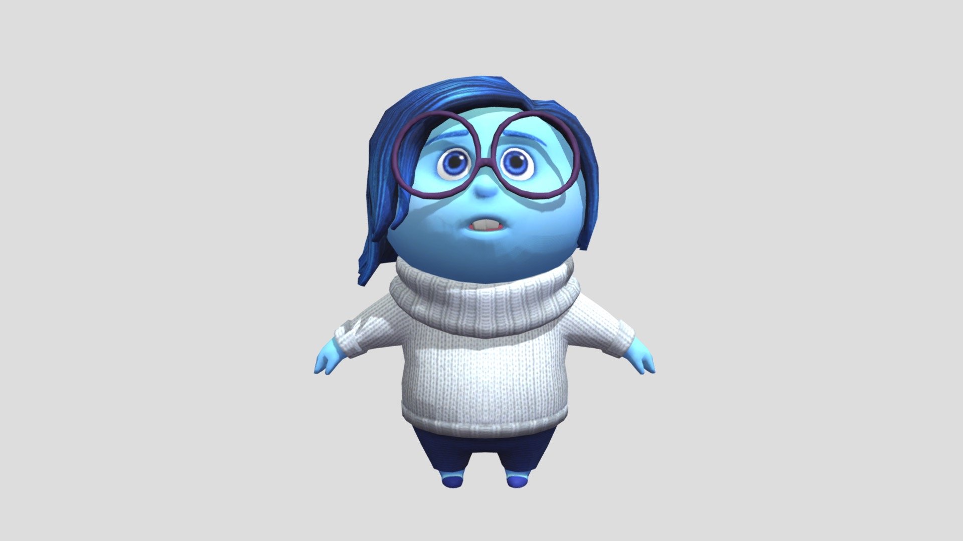 Sadness 3D Model - Download Free 3D model by spongebob.evolution ...