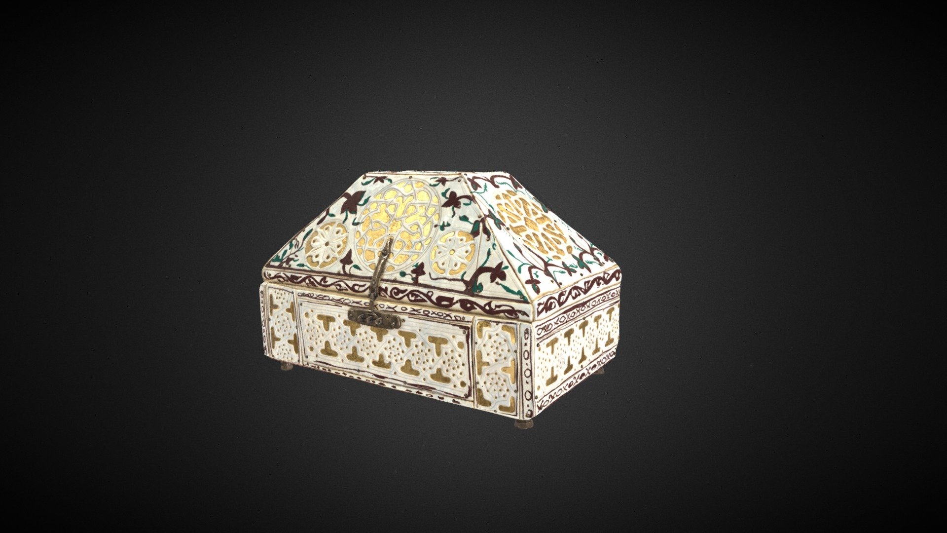 Arqueta andalusí s.XIII (Reconstrucción) - 3D model by Eusebi 3D ...