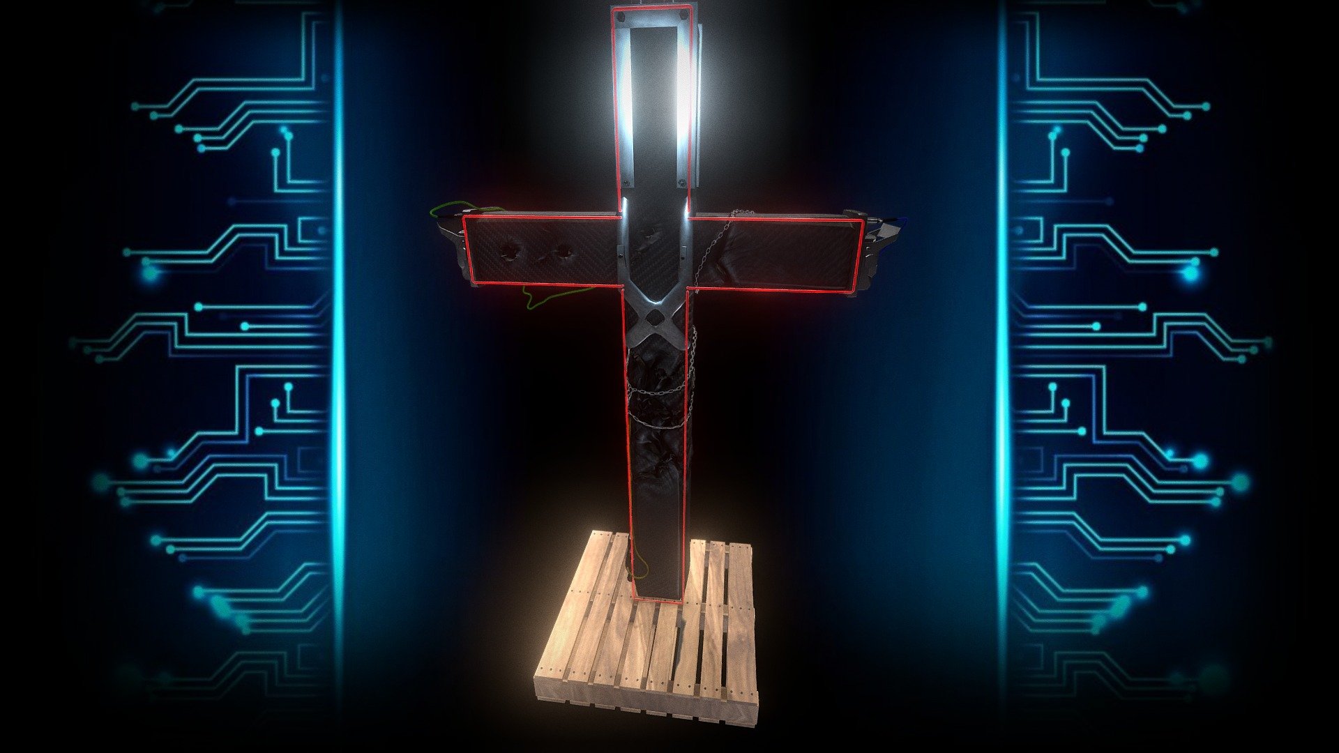 Cyber Cross - Download Free 3D model by D3D (@hell3879) [00e19e5 ...
