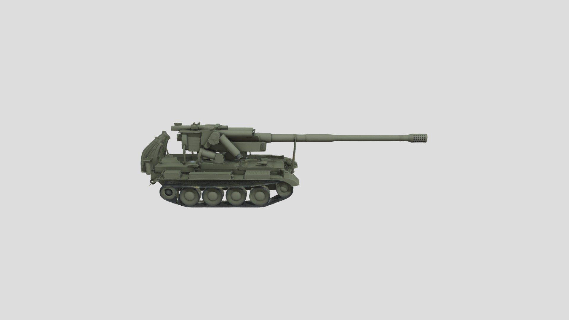 North Korean Howitzer - Download Free 3D model by Mike (@Mike1980 ...