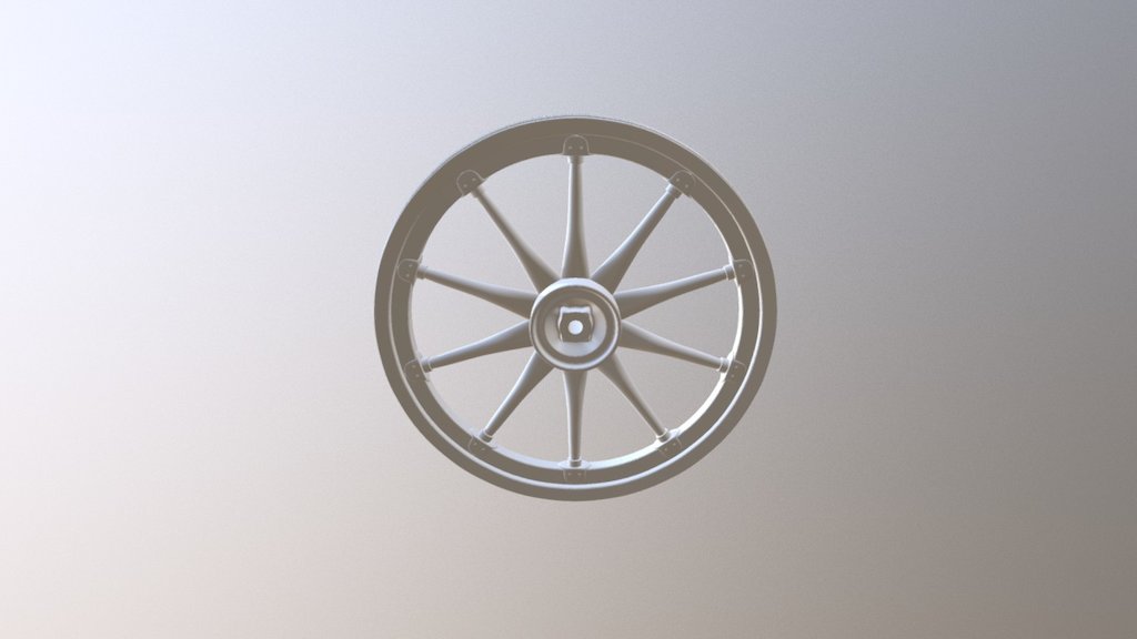 Wheel - 3D model by Nathan.B [00e3358] - Sketchfab