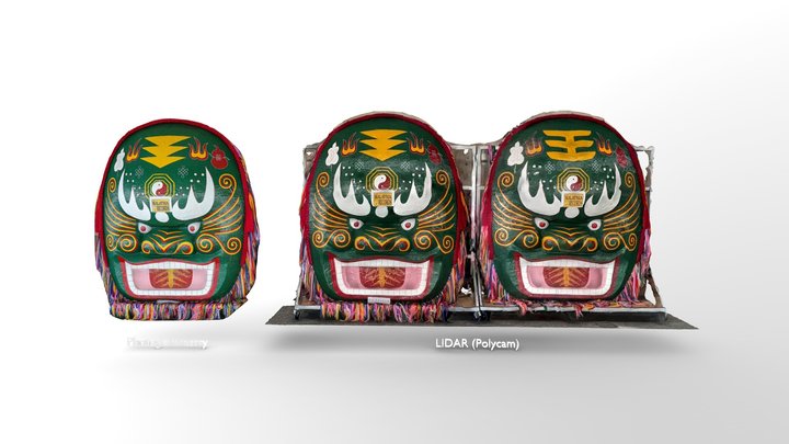 Lion-dance 3D models - Sketchfab