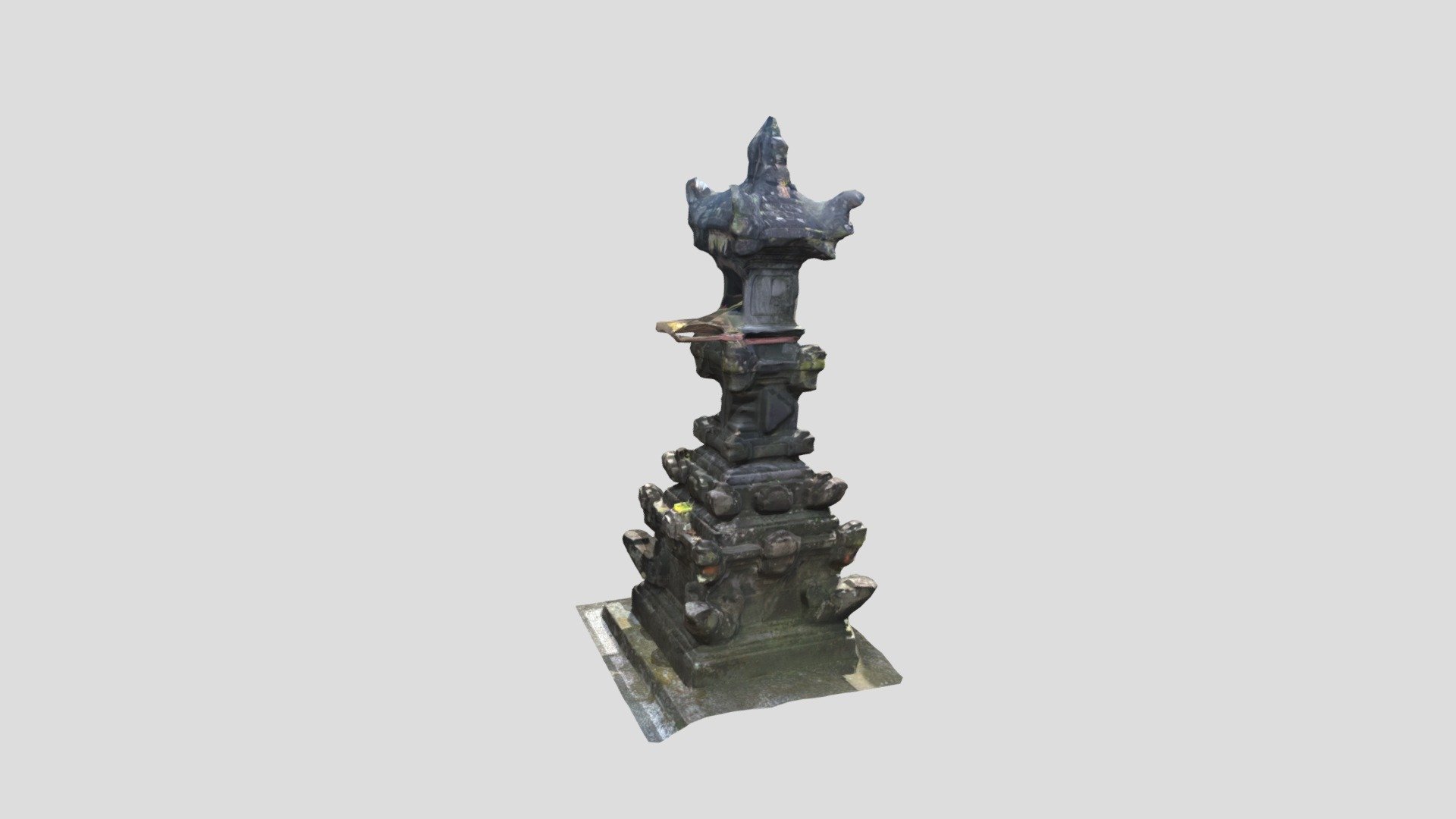 Pelinggih Apit Lawang-poly - 3D model by thlightoon [00e4012] - Sketchfab