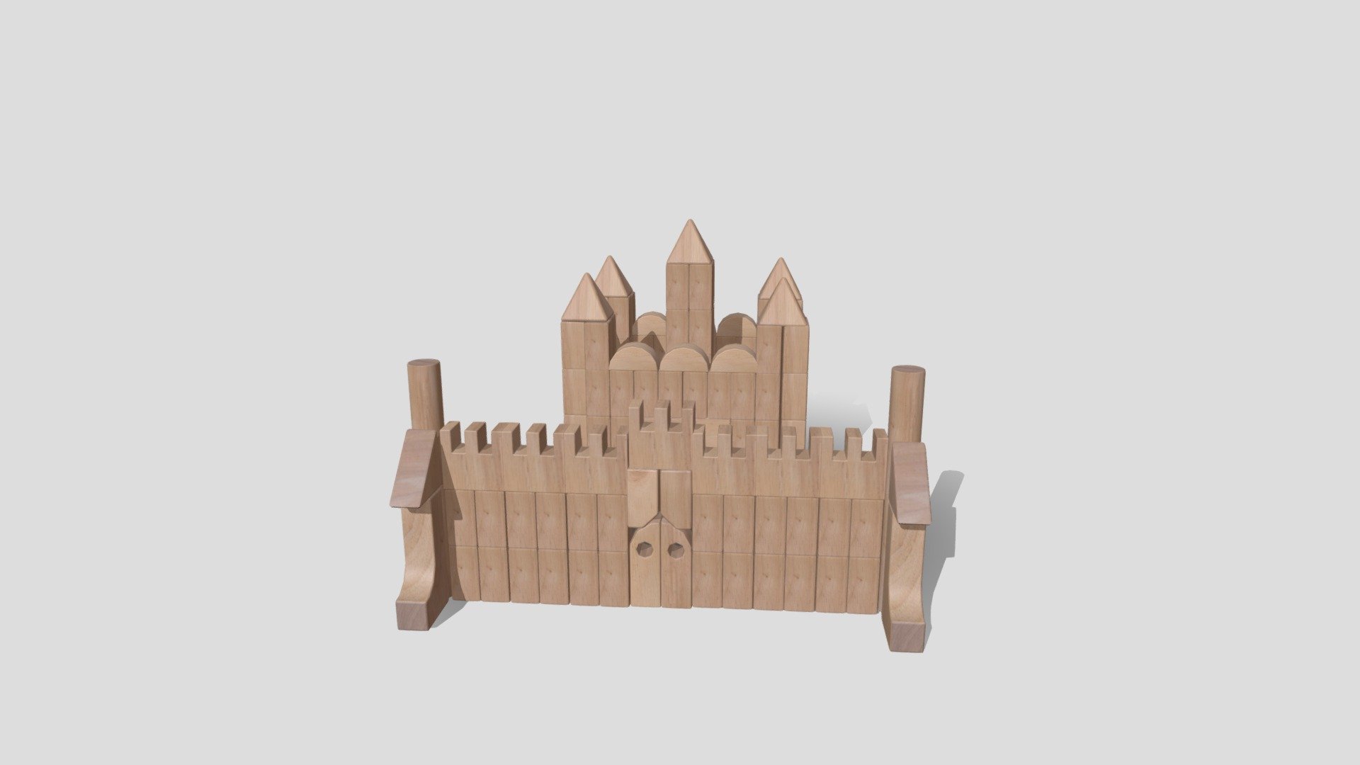 Unit Block Castle - Download Free 3D model by thochste [00e579c ...