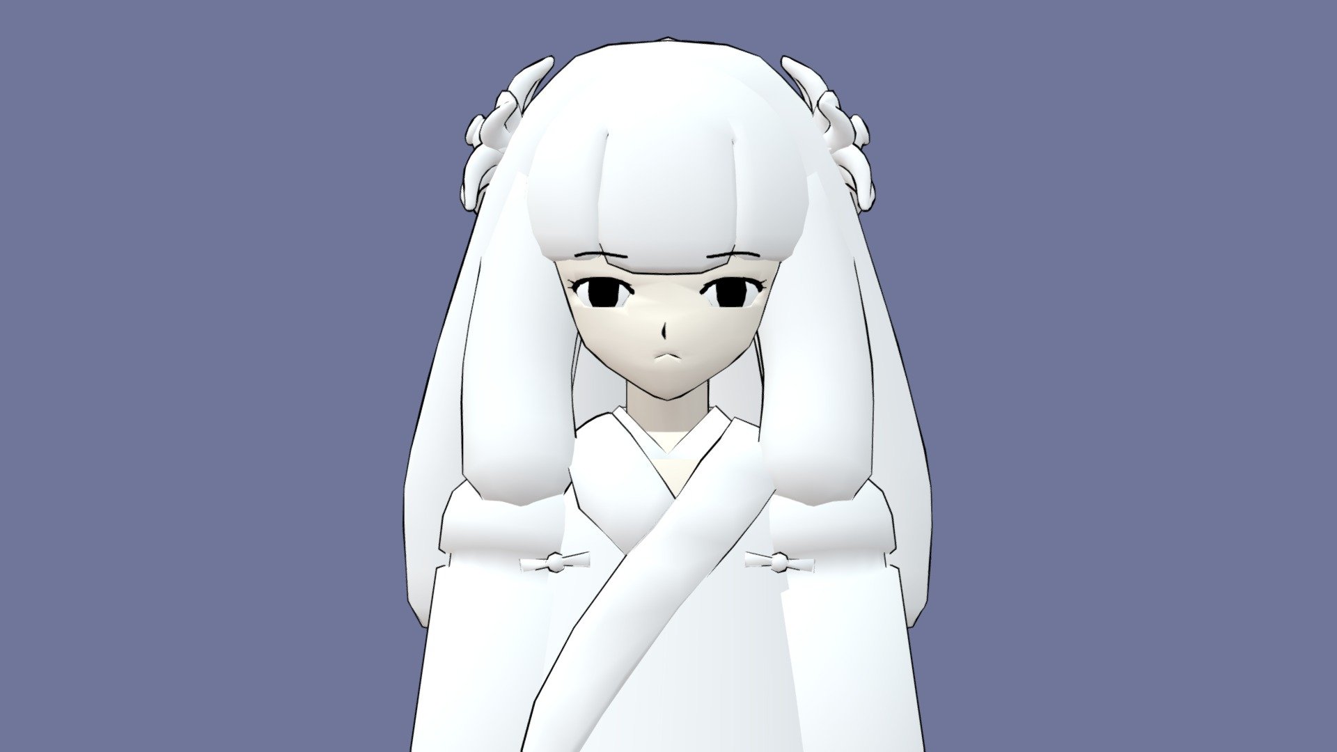 Kanna - Download Free 3D model by DAR 88 (@DAR88) [00e5b3e] - Sketchfab