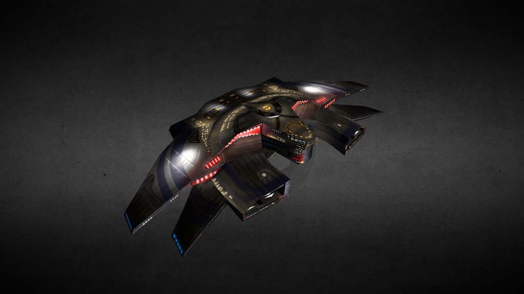 Interstellar Concordium Starships - A 3D model collection by ...