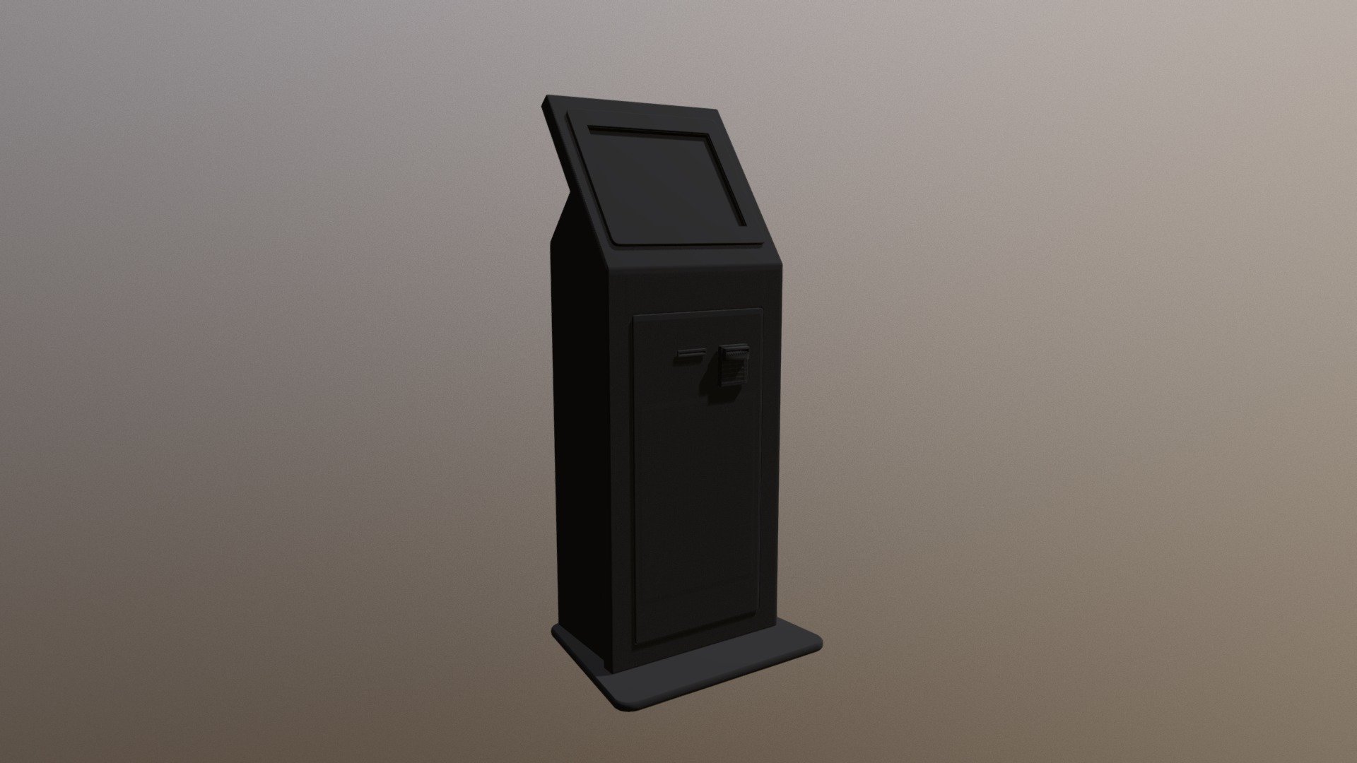 Qiwi Terminal - 3D model by vallborodin [00e699d] - Sketchfab