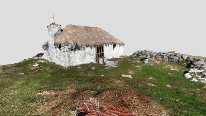 Thatched-houses 3D models - Sketchfab