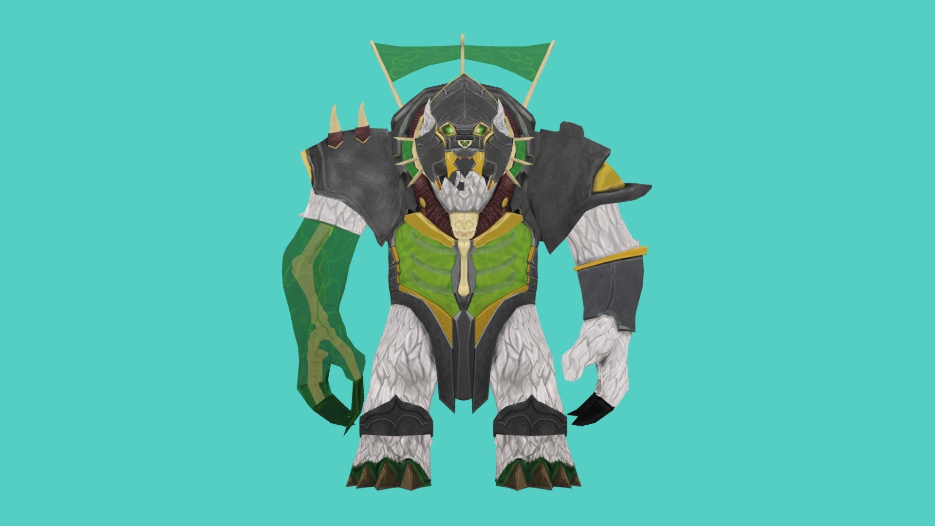 Ethereal Volibear Mesh Model - 3D model by Lizard (@Lizard-MotionFilms ...