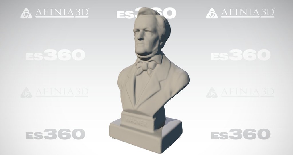 Wagner 3D Scan, by Afinia ES360 3D Scanner - Download Free 3D model by ...