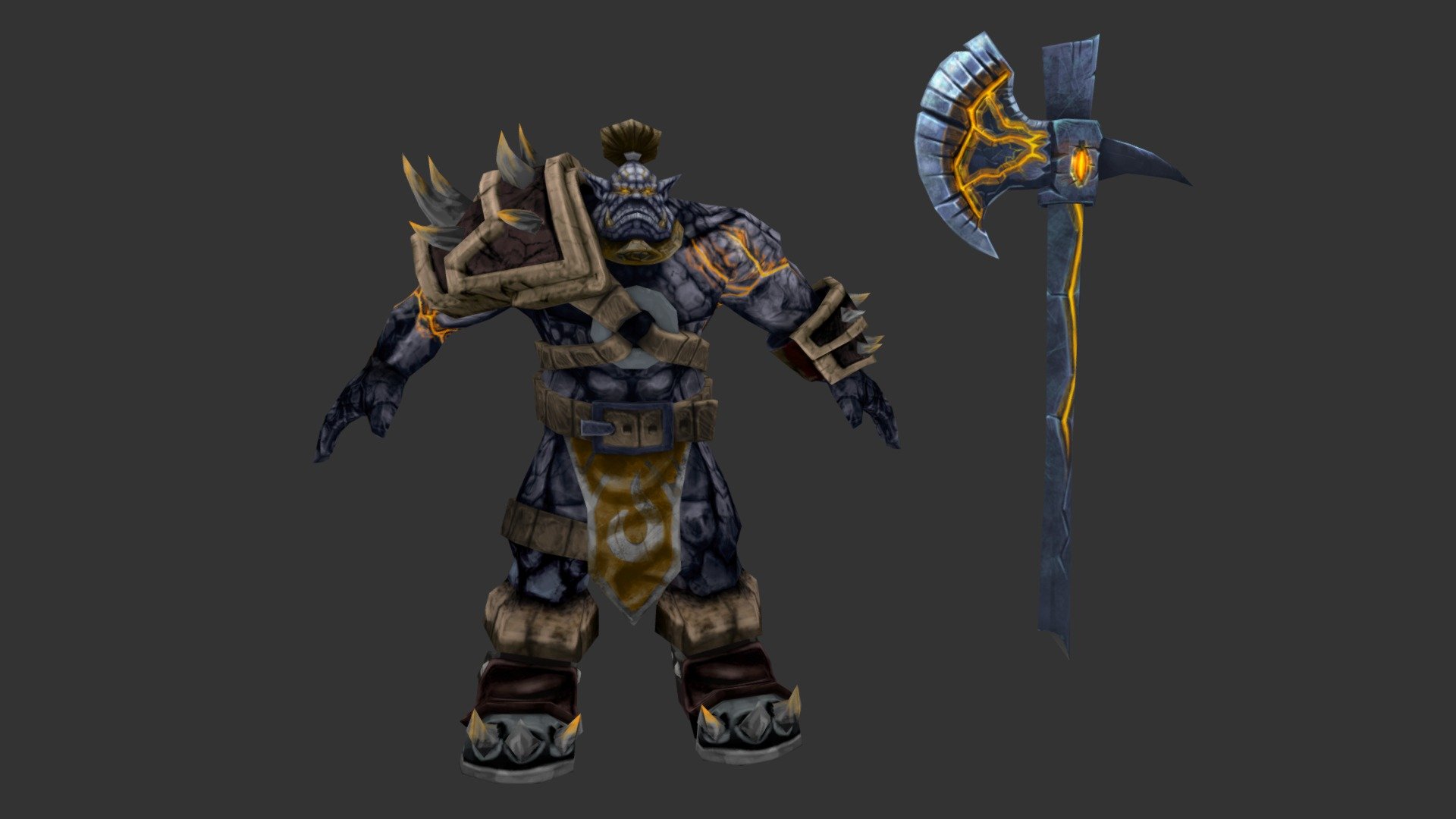 Orc Final - 3D model by JoseParedi [00ed255] - Sketchfab
