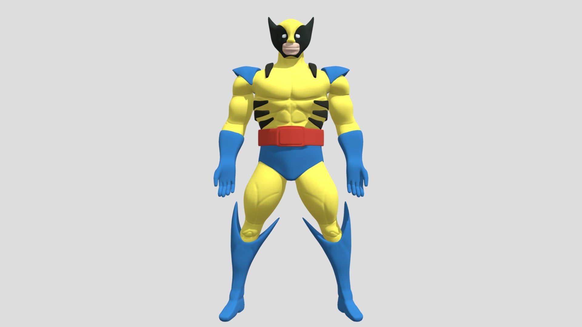 Marvel Comics Wolverine - Buy Royalty Free 3D model by gustavoarsenio ...