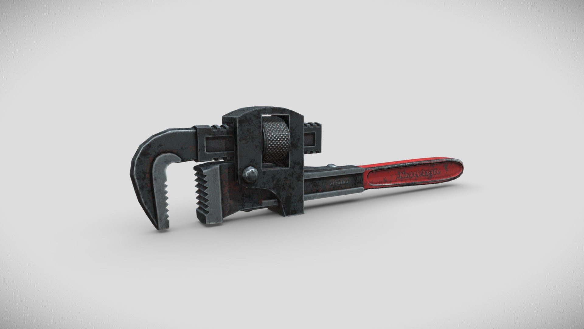 Pipe Wrench - Buy Royalty Free 3D model by Bhavik_Suthar [00ef583 ...