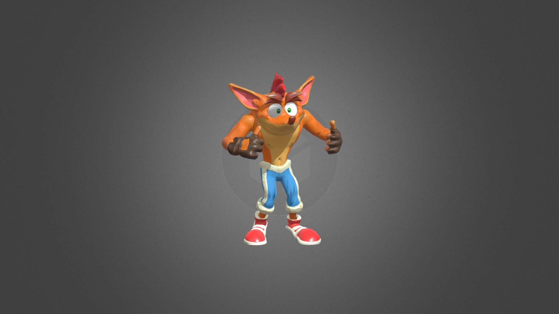 Crash Bandicoot - 3D model by raulmg9 [00ef63f] - Sketchfab