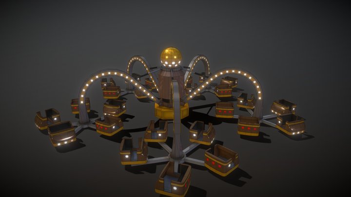 Thrill-rides 3D models - Sketchfab