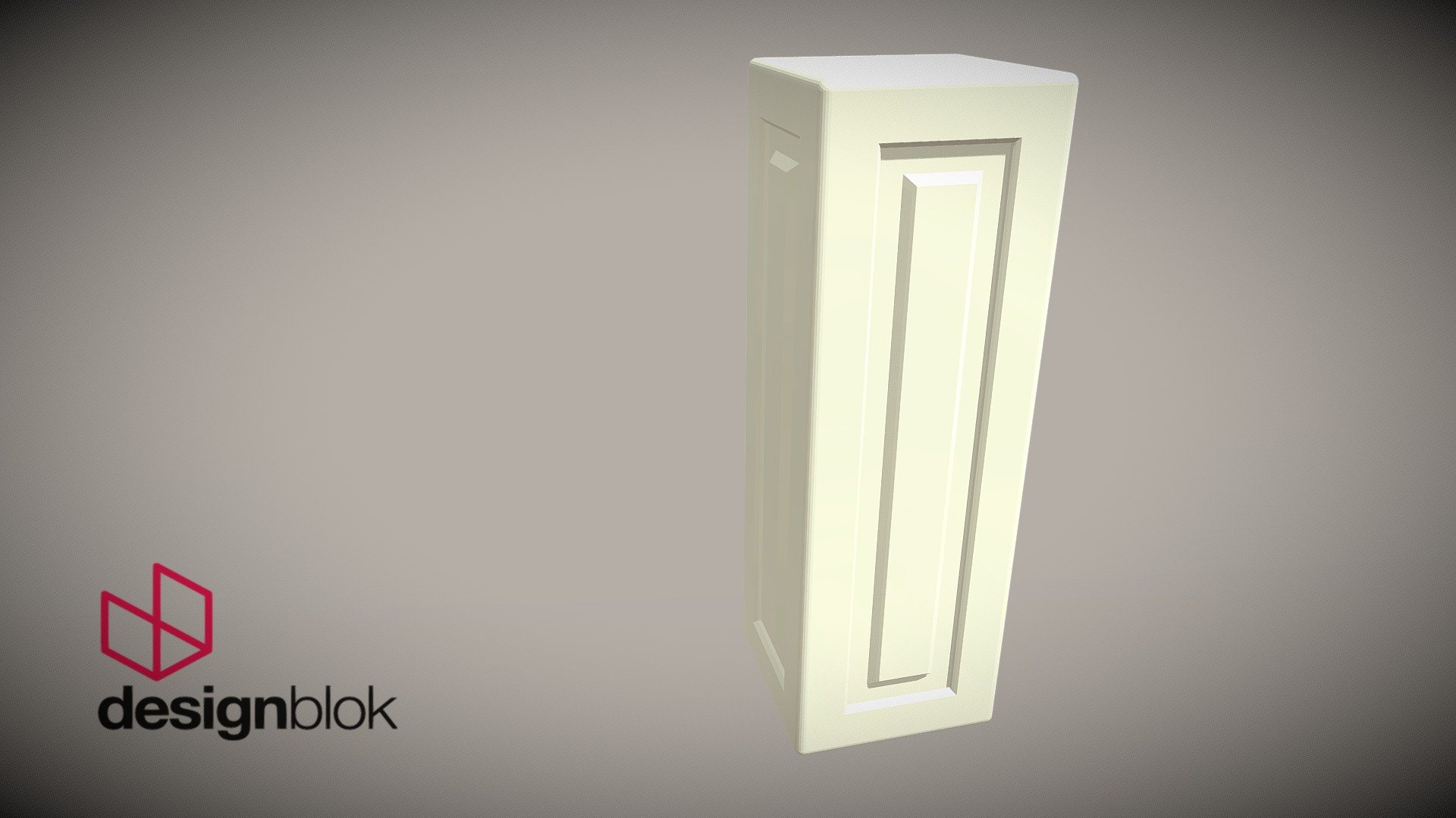 fielded plinth - 3D model by Designblok [00f0f65] - Sketchfab