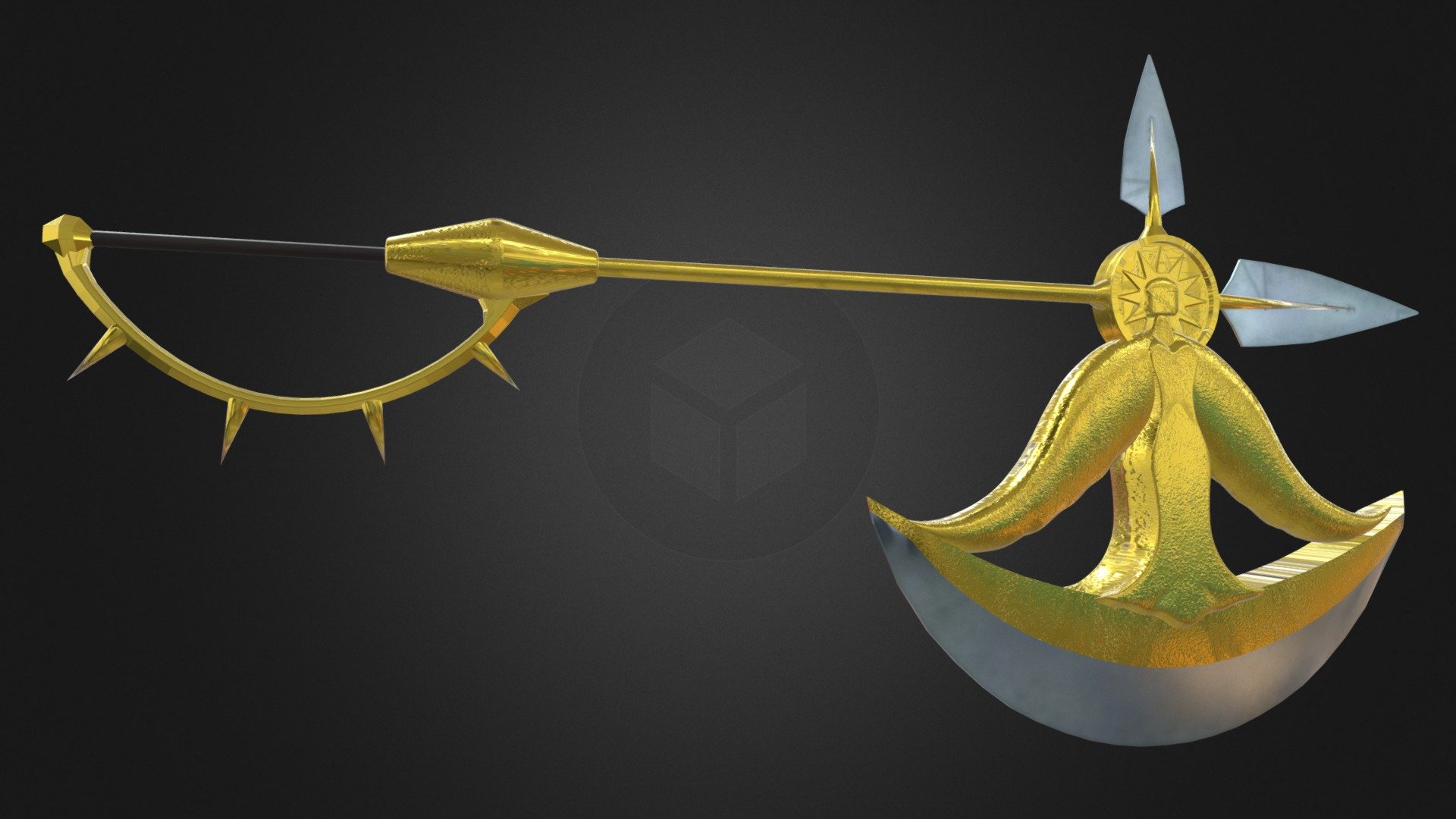 Machado de Guerra Rhitta Escanor - 3D model by FelipeBatan [00f235f ...