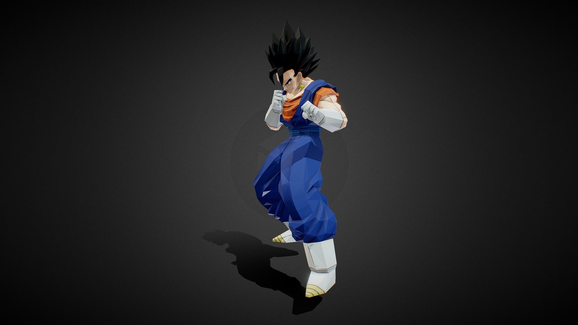 Dragon Ball Vegito [ Version 1] - 3D model by DragonBallSketchfab ...