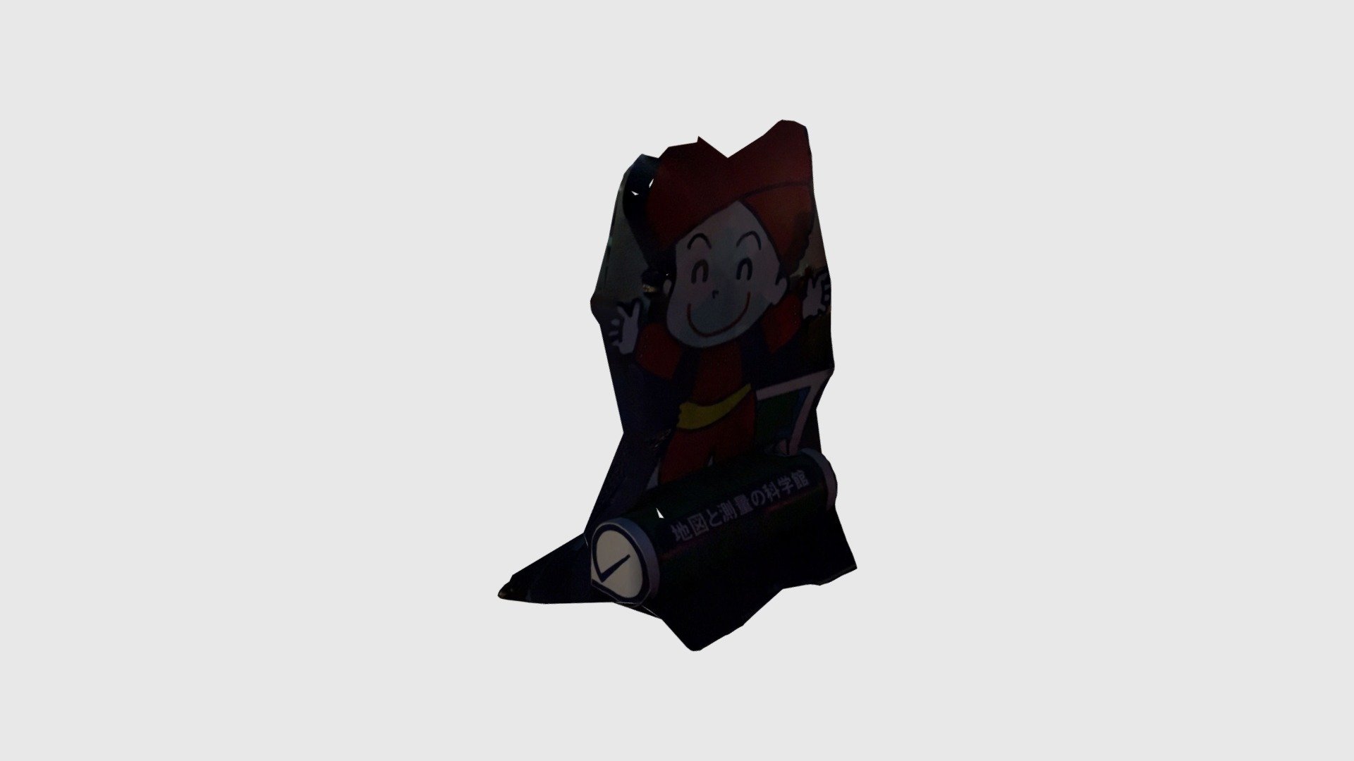 Mappy-kun - Download Free 3D model by mapconcierge [00f2c6c] - Sketchfab