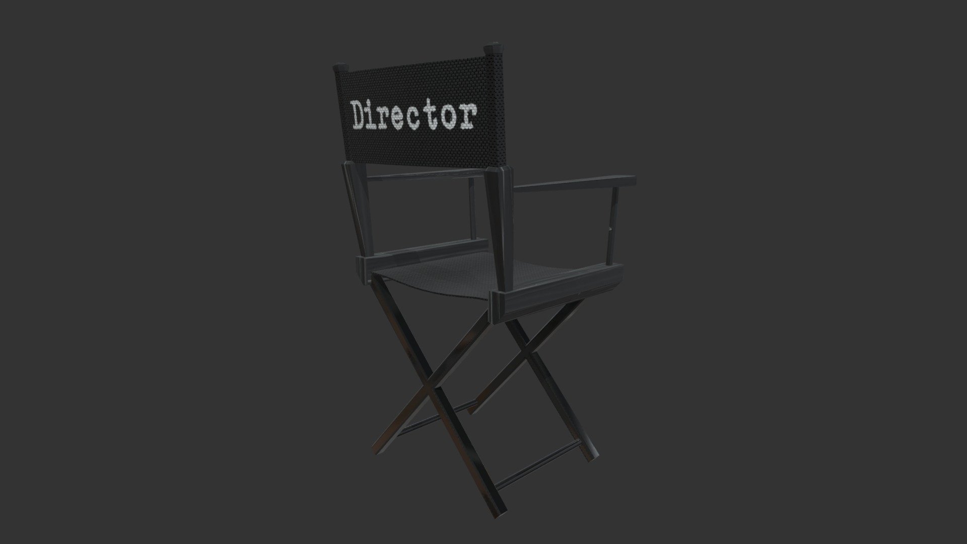 Director Chair - Buy Royalty Free 3D model by MacLarens ...
