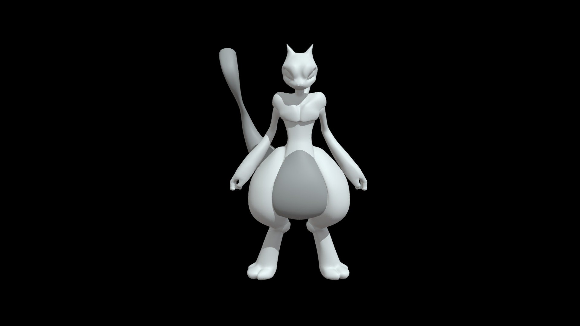 Mewtwo - 3D model by Van Anh (@anhbtvhe150541) [00f45dd] - Sketchfab