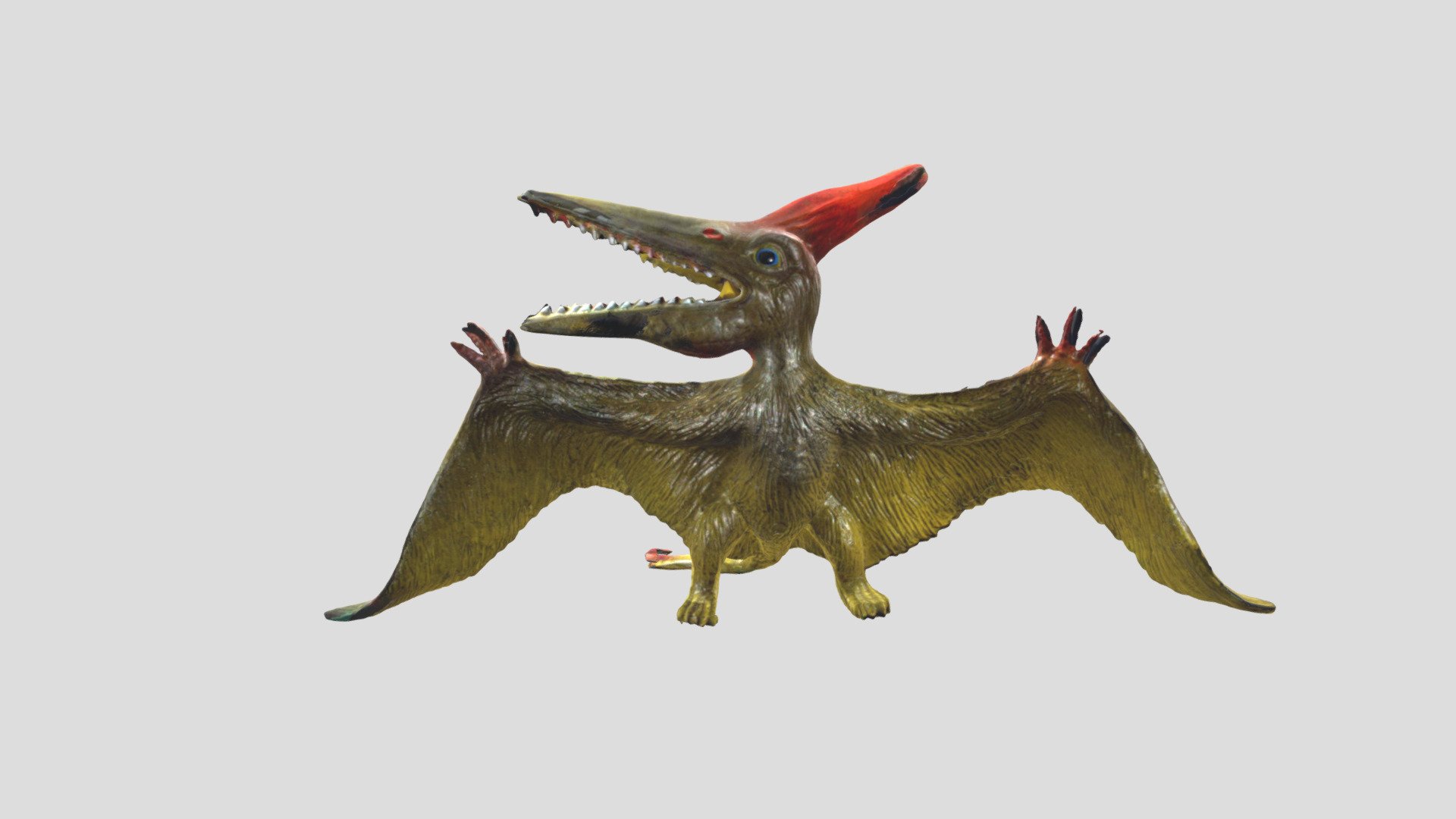 Pterodactyl Figure - 3D model by Aberdeen City Libraries ...